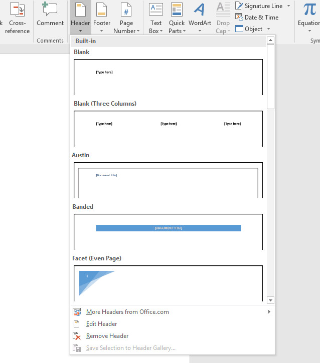 Cách tạo Header and Footer trong Word cực đơn giản