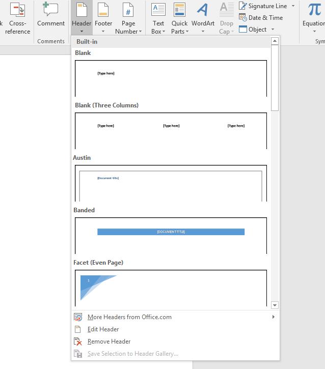Cách tạo Header and Footer trong Word cực đơn giản