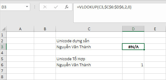 Sử dụng dấu tiếng Việt, chuyển mã và dùng gõ tắt trong Excel