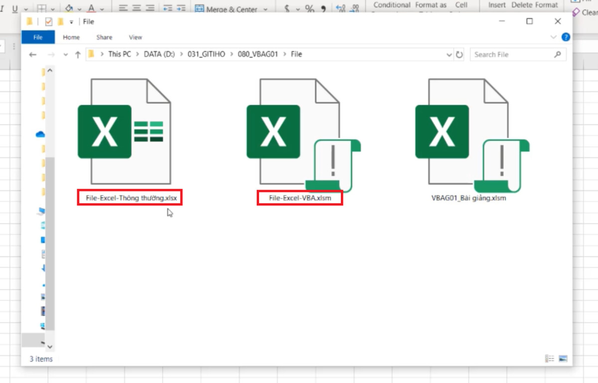 Giới thiệu đặc điểm file VBA Excel và các tính năng VBA cơ bản