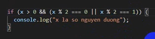 Bài tập thực hành Javascript với câu lệnh điều kiện IF ELSE