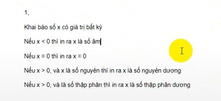 Bài tập thực hành Javascript với câu lệnh điều kiện IF ELSE