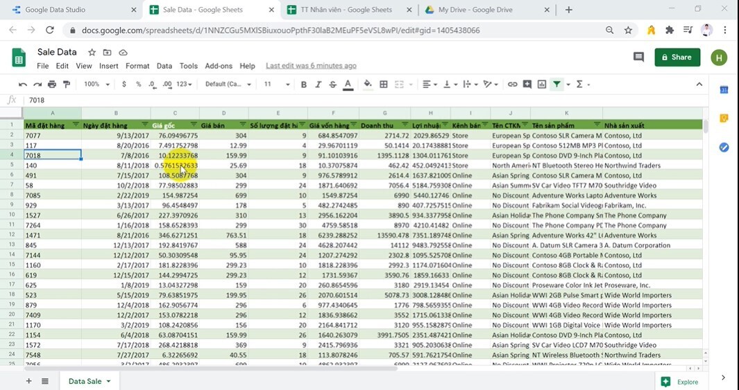 Hướng dẫn chi tiết cách Blend Data trong Google Data Studio