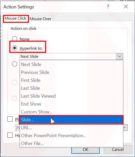 Cách dùng Insert Action trong Powerpoint để bổ sung hành động