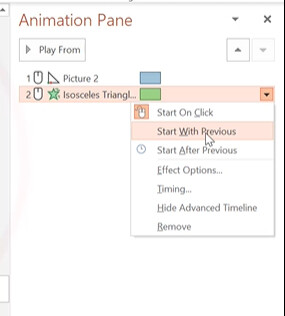 Hiệu ứng Powerpoint dạng di chuyển: Custom Path và các Path khác