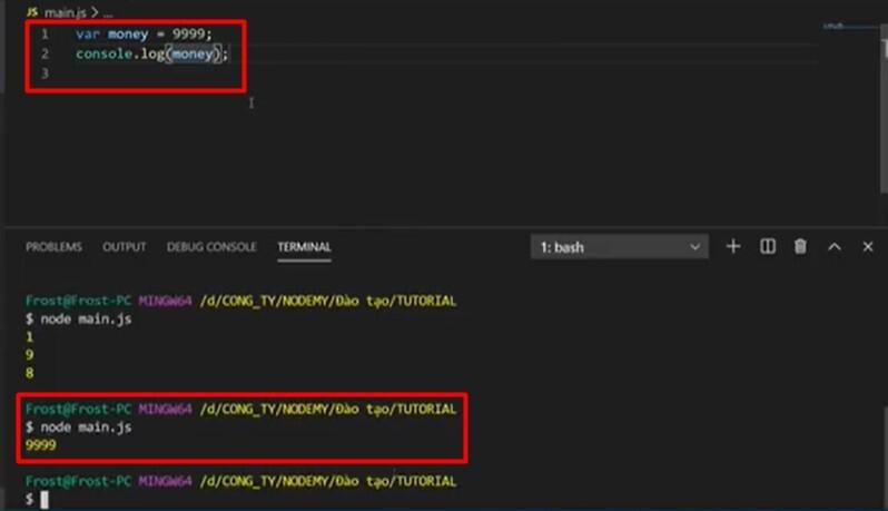 Kiến thức cơ bản về câu lệnh và biến trong Javascript