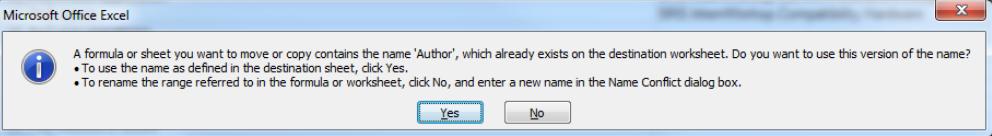 Hướng dẫn cách khắc phục lỗi Excel the name already exists