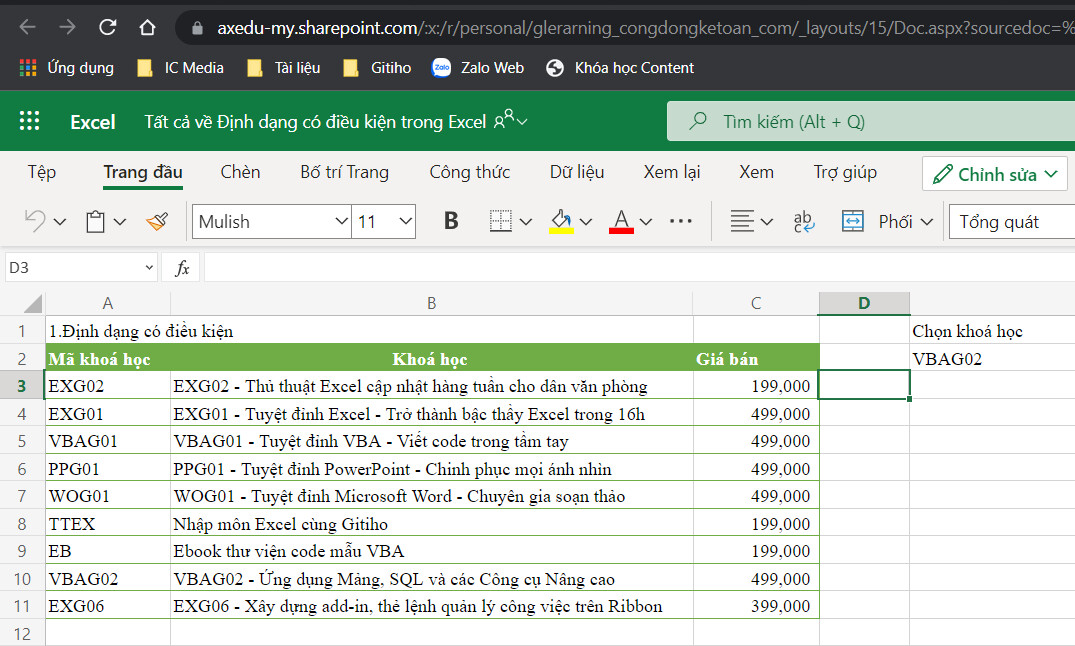Cách mở file Excel online trực tuyến đơn giản, dễ hiểu