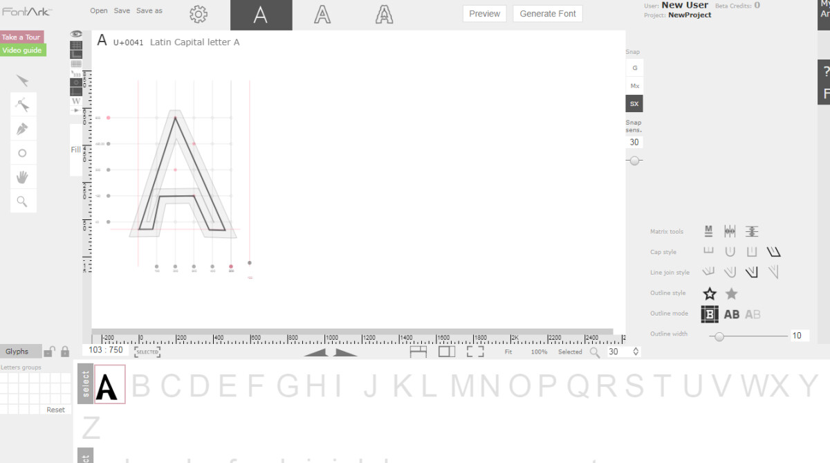 Hướng dẫn Tạo phông chữ miễn phí Dành cho người mới bắt đầu