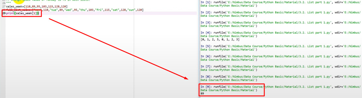 List trong Python là gì? Các thao tác cơ bản với List trong Python
