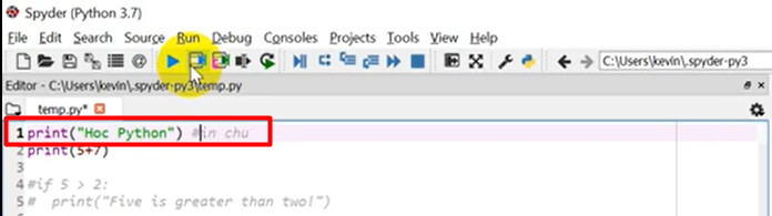Lưu ý quan trọng và những quy tắc đầu tiên trong Python