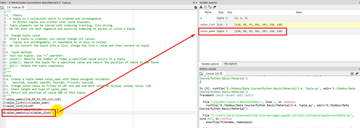 Tuple trong Python là gì? Kiến thức cơ bản về Tuple trong Python