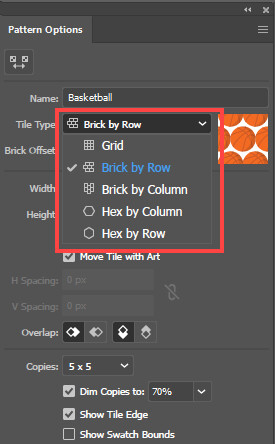 Hướng dẫn cách tạo Pattern bằng công cụ Pattern Tab trong illustrator