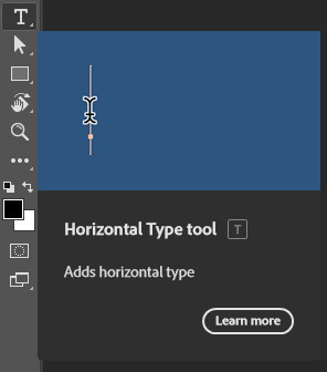 Hướng dẫn cách thêm văn bản bằng công cụ Horizontal Type Tool trong ...