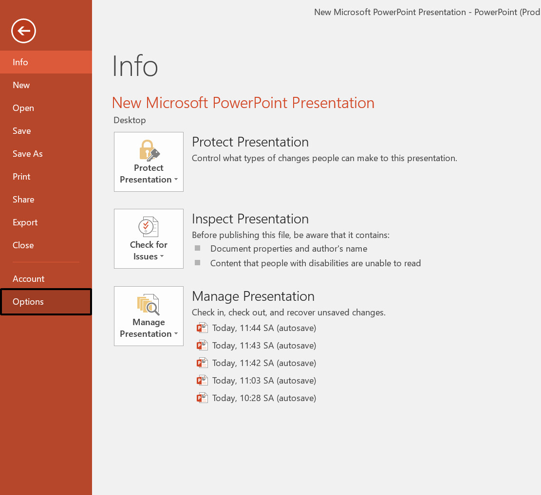 Cách tăng số lần undo trong PowerPoint 100% thành công