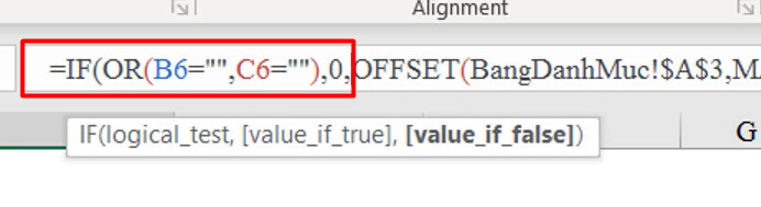 Cách kết hợp hàm OFFSET và hàm MATCH để tìm kiếm nhiều điều kiện