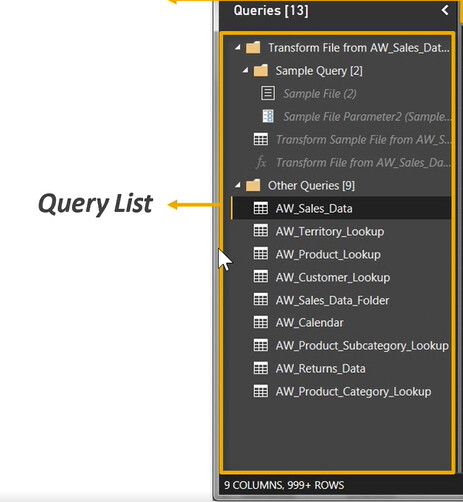 Kiến thức về Query Editor trong Power BI cho người mới bắt đầu