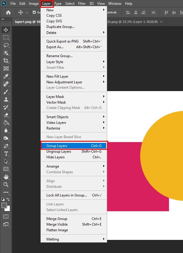Chi tiết cách gộp layer trong photoshop cực dễ ai cũng làm được