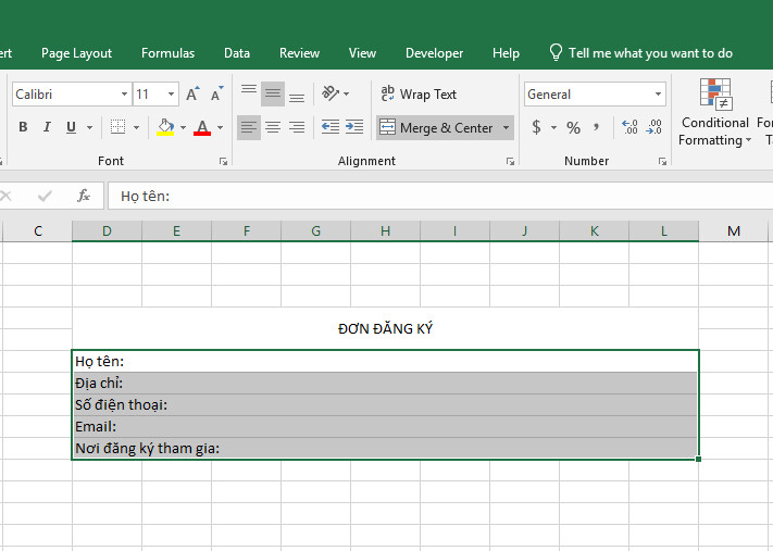 Hướng dẫn chi tiết tạo dòng dấu chấm tự động trong excel đơn giản nhất