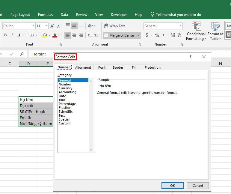 Hướng dẫn chi tiết tạo dòng dấu chấm tự động trong excel đơn giản nhất