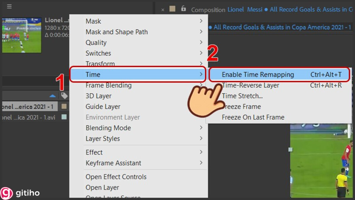 HƯỚNG DẪN CÁCH TUA NHANH VIDEO TRONG AFTER EFFECT