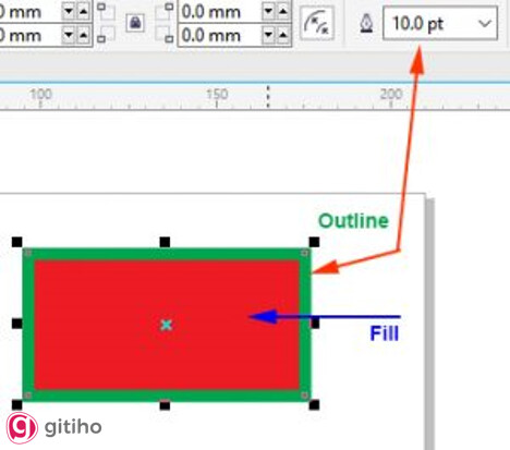 HƯỚNG DẪN DI CHUYỂN ĐỐI TƯỢNG TRONG COREL BẰNG CÔNG CỤ PICK TOOL