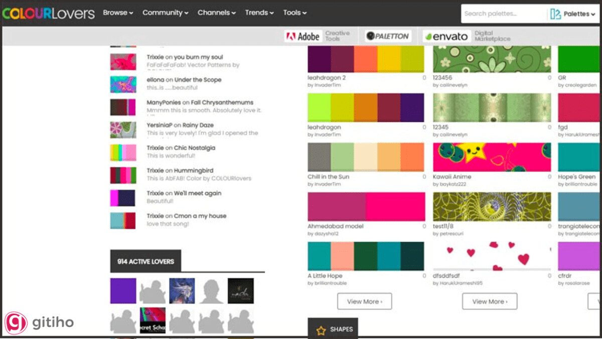 CÁC TRANG WEB PHỐI MÀU PHỔ BIẾN VÀ DỄ SỬ DỤNG CHO NGƯỜI MỚI BẮT ĐẦU