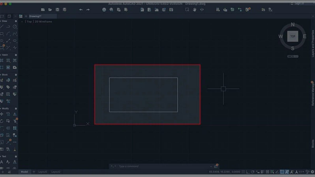 Hướng dẫn lệnh vẽ hình chữ nhật trong cad đơn giản và nhanh chóng