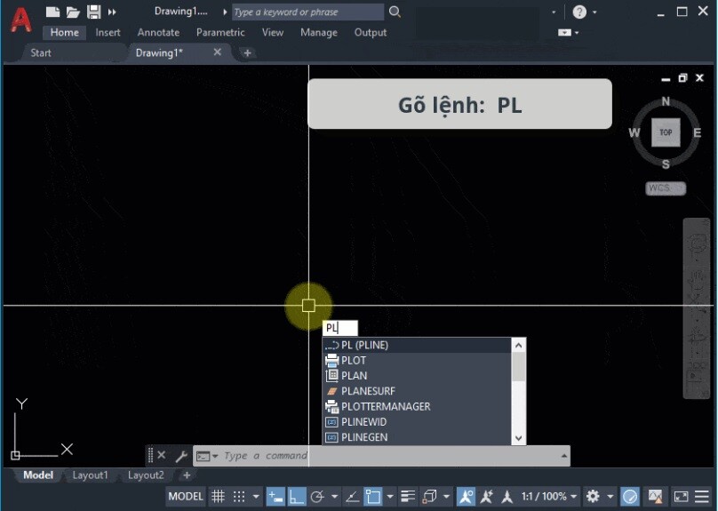 Cách vẽ mũi tên trong CAD đơn giản và dễ hiểu