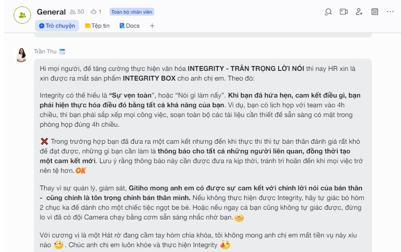 Làm thế nào để xây dựng và phát triển Integrity tại doanh nghiệp