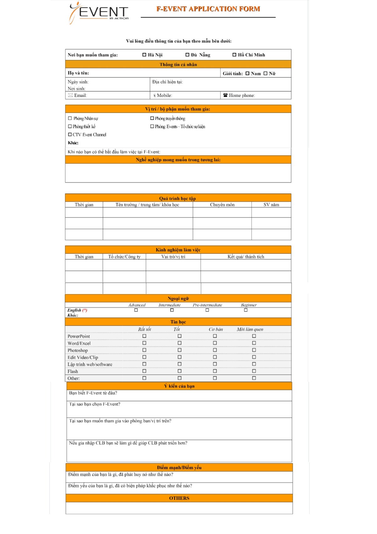 Application form là gì? Gợi ý 30+ mẫu đơn đăng ký sẽ cần thiết cho bạn