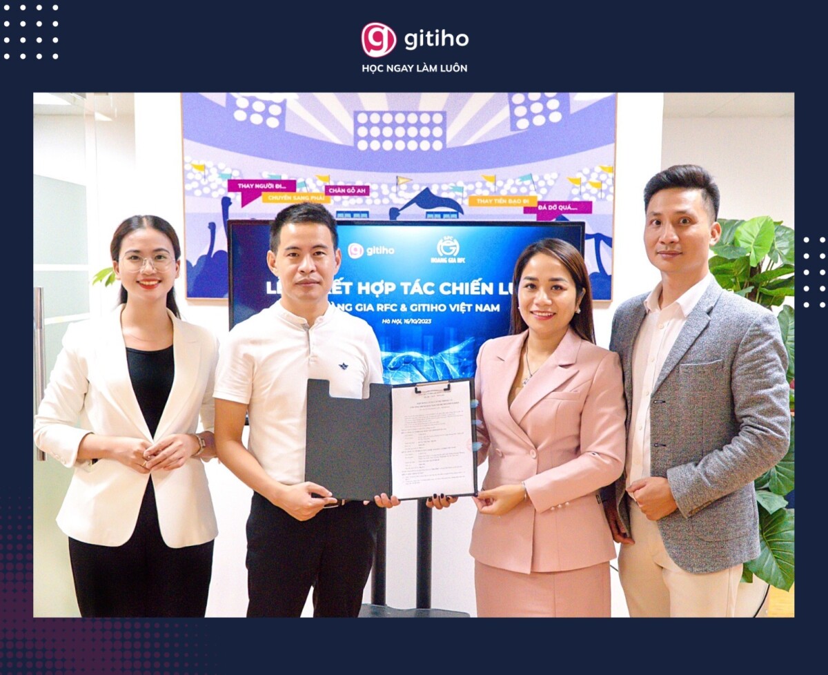 Gitiho đồng hành cùng Hoàng Gia RFC trên hành trình “Phát triển con người - phát triển tổ chức”