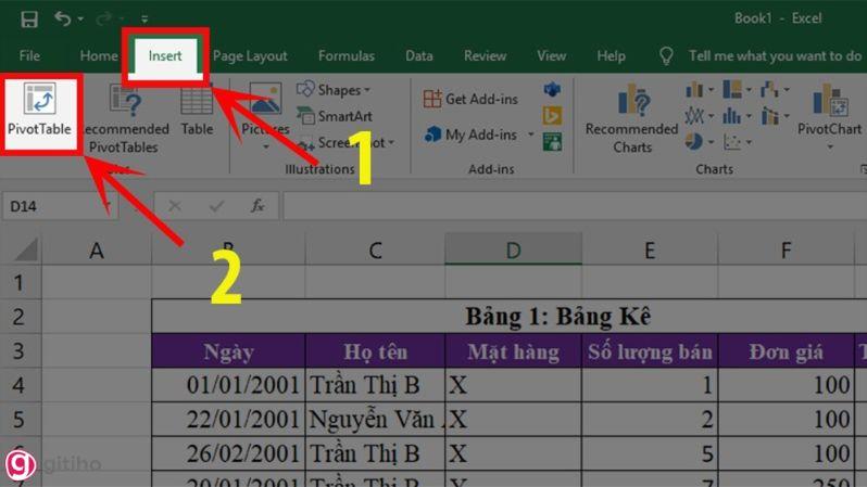 Pivot Table là gì? Cách sử dụng Pivot Table trong công việc, học tập
