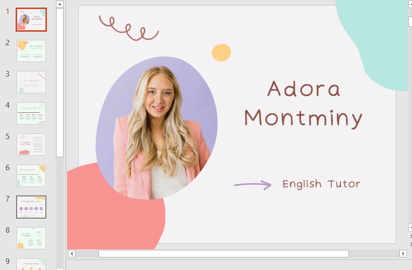 Tải 30+ slide và hình nền Powerpoint 20/11 đẹp mắt, ý nghĩa