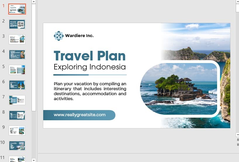 Tải 20+ mẫu powerpoint du lịch sáng tạo cực "hot" miễn phí