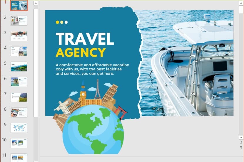 Tải 20+ mẫu powerpoint du lịch sáng tạo cực "hot" miễn phí