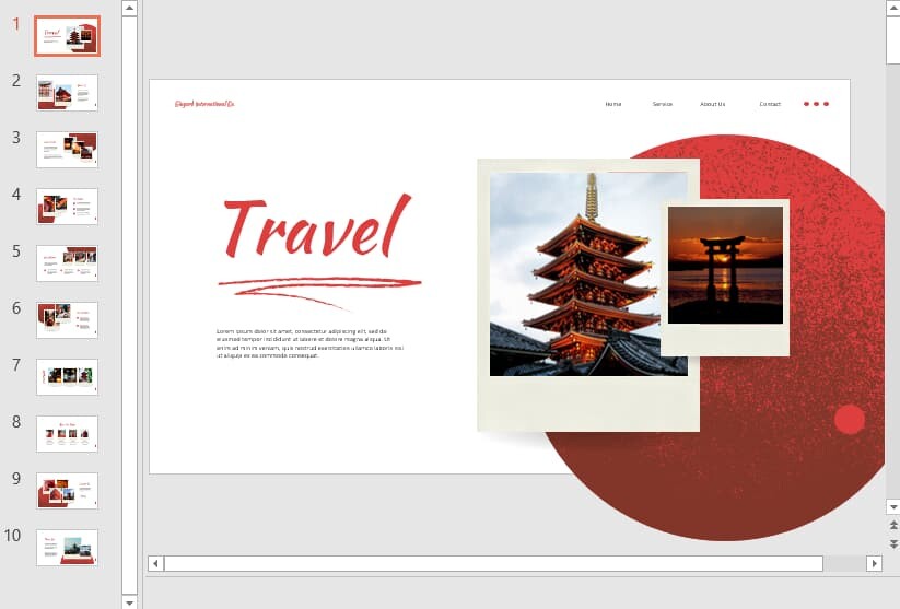 Tải 20+ mẫu powerpoint du lịch sáng tạo cực "hot" miễn phí