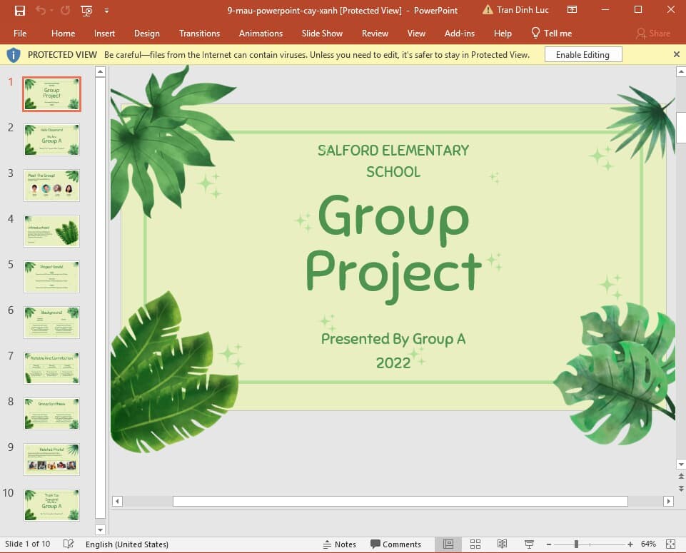 Tải ngay 90+ hình nền Powerpoint cây xanh miễn phí mới nhất
