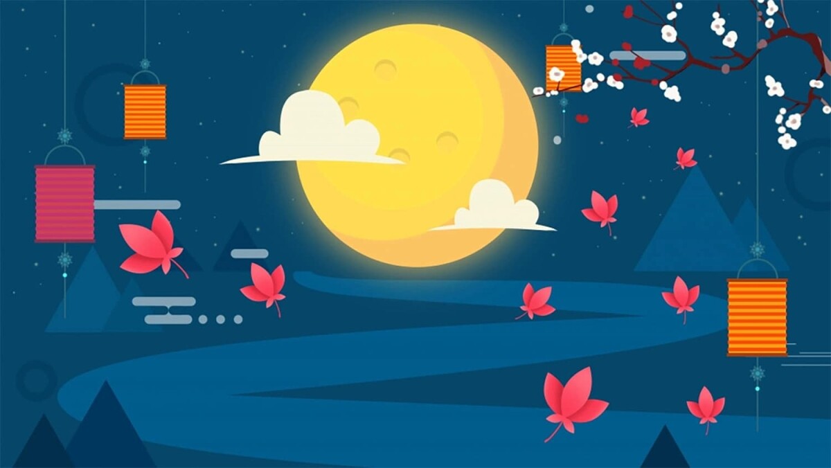 Tải 30 hình nền Powerpoint trung thu và 10 slide cùng chủ đề