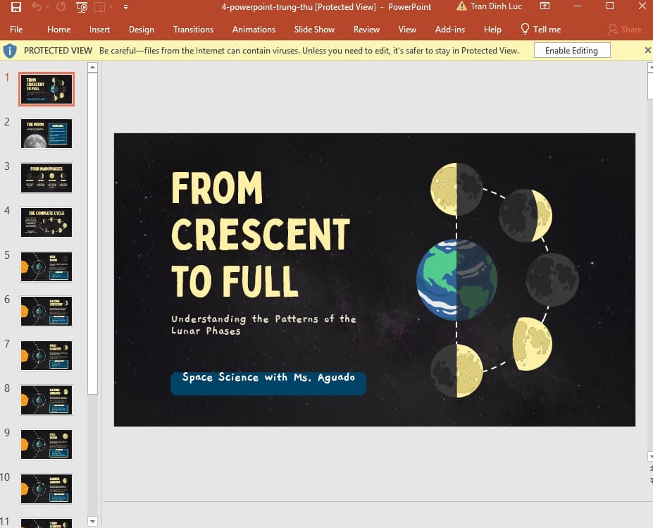 Tải 30 hình nền Powerpoint trung thu và 10 slide cùng chủ đề