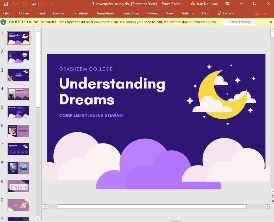 Tải 30 hình nền Powerpoint trung thu và 10 slide cùng chủ đề