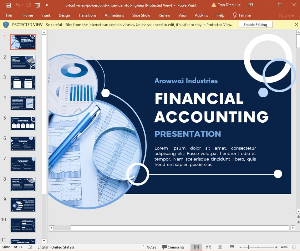 Tải ngay 50+ mẫu Powerpoint Khóa luận tốt nghiệp miễn phí