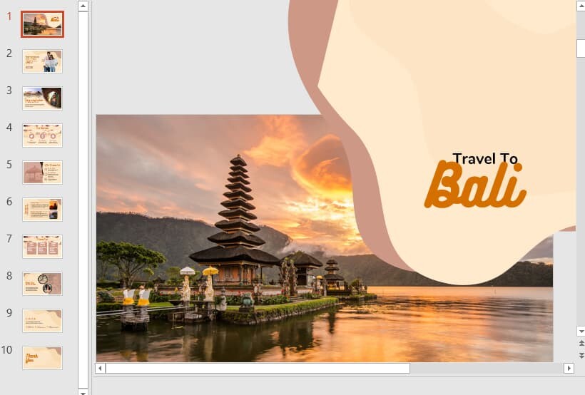 Tải 20+ mẫu powerpoint du lịch sáng tạo cực "hot" miễn phí