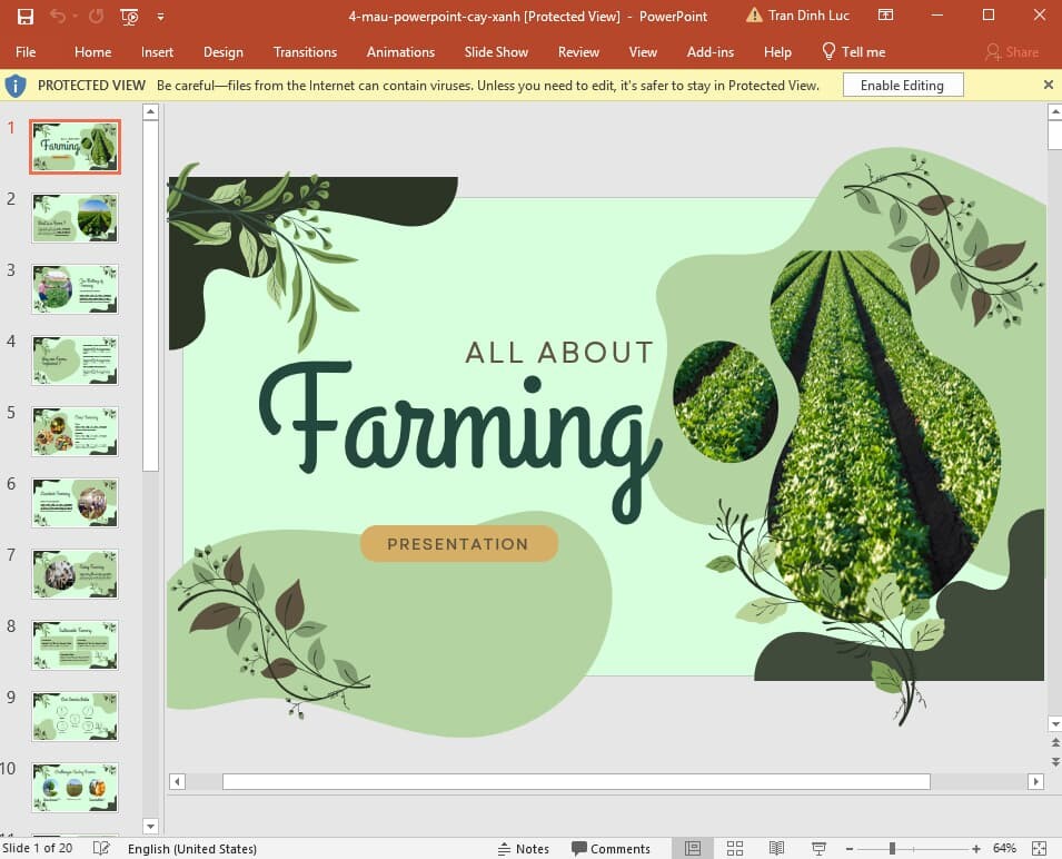 Tải ngay 90+ hình nền Powerpoint cây xanh miễn phí mới nhất