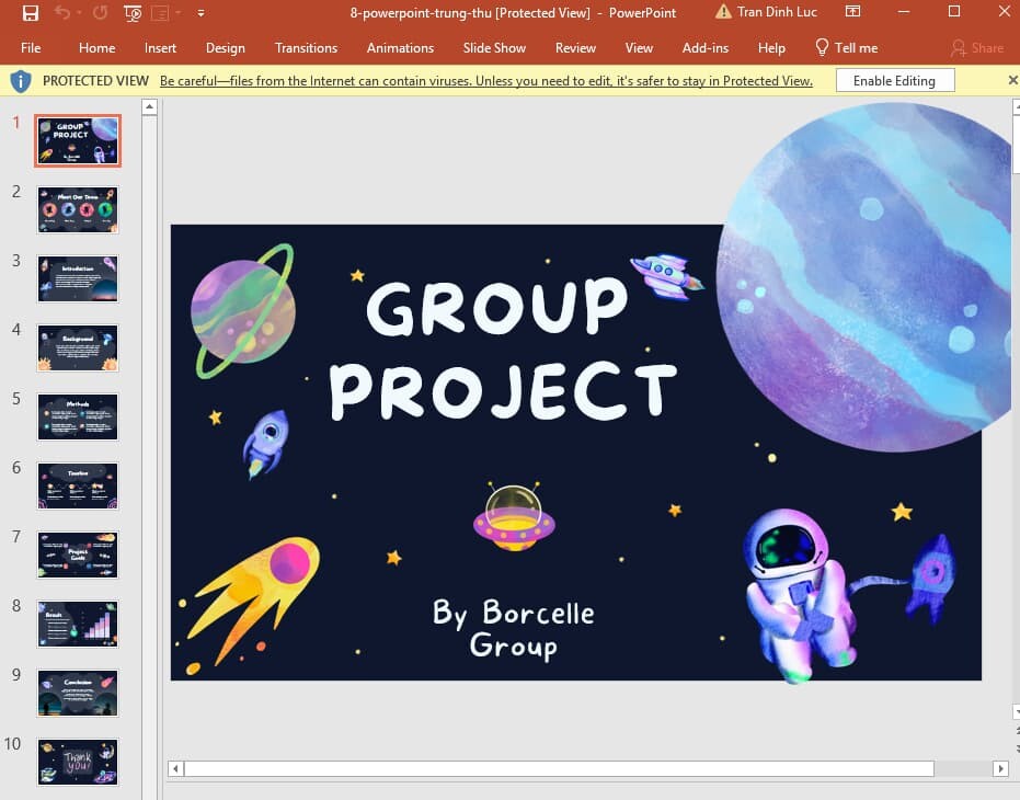 Tải 30 hình nền Powerpoint trung thu và 10 slide cùng chủ đề