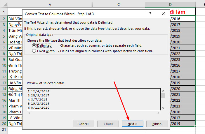 Cách định dạng ngày tháng trong Excel cực đơn giản