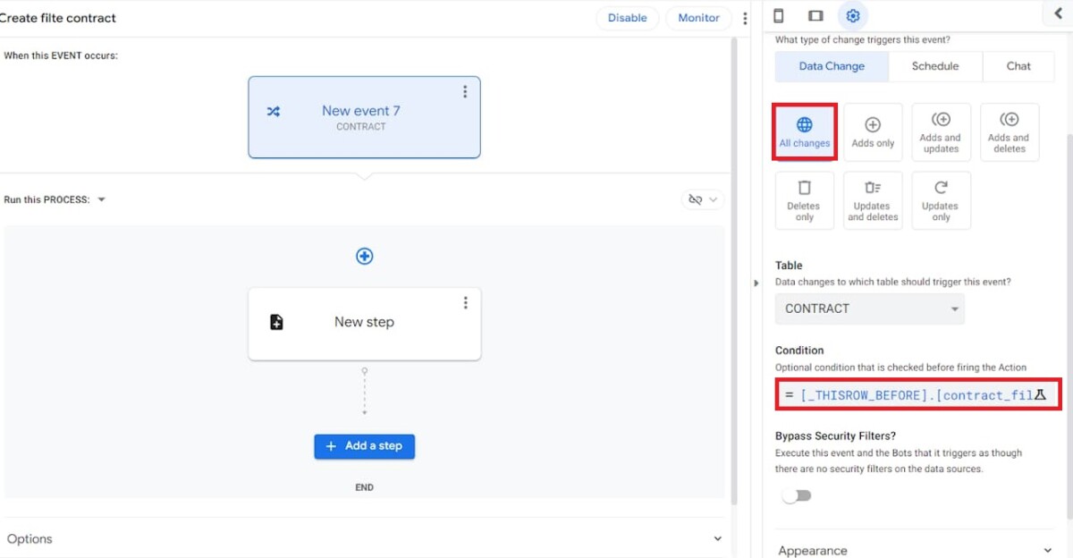 Cách tạo quy trình tự động hóa Automation trong Appsheet