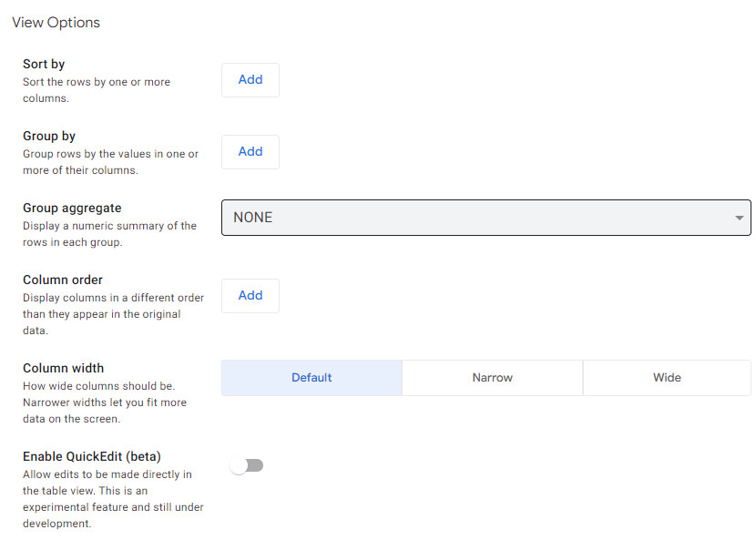 Cách tùy chỉnh giao diện ứng dụng (View) trong Appsheet