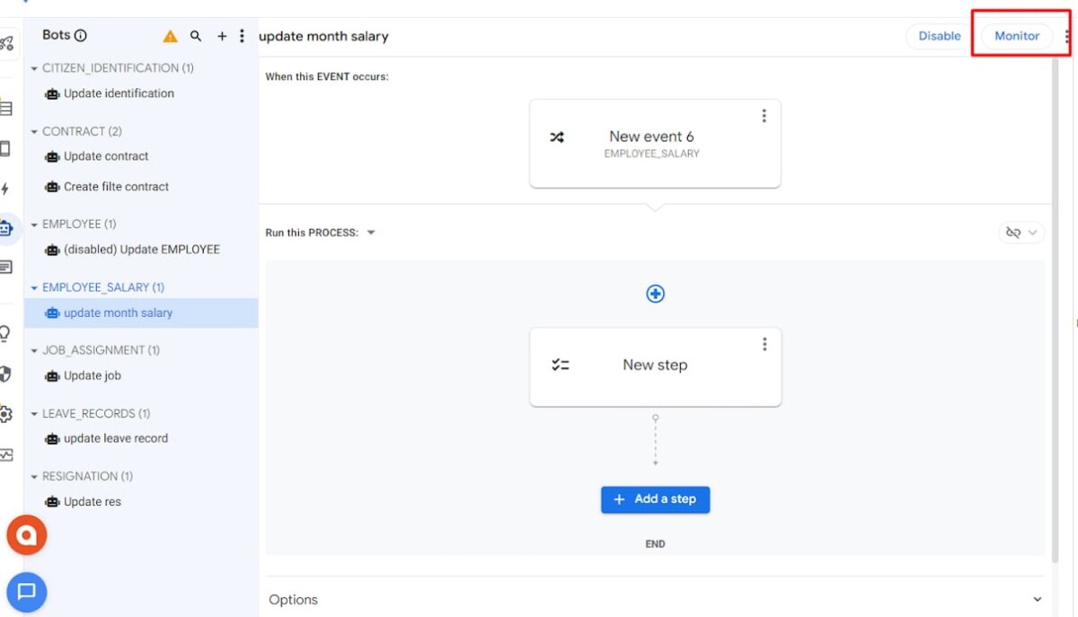 Cách tạo quy trình tự động hóa Automation trong Appsheet