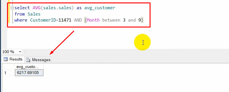 Hàm AVG, SUM trong SQL để tính trung bình và tổng số